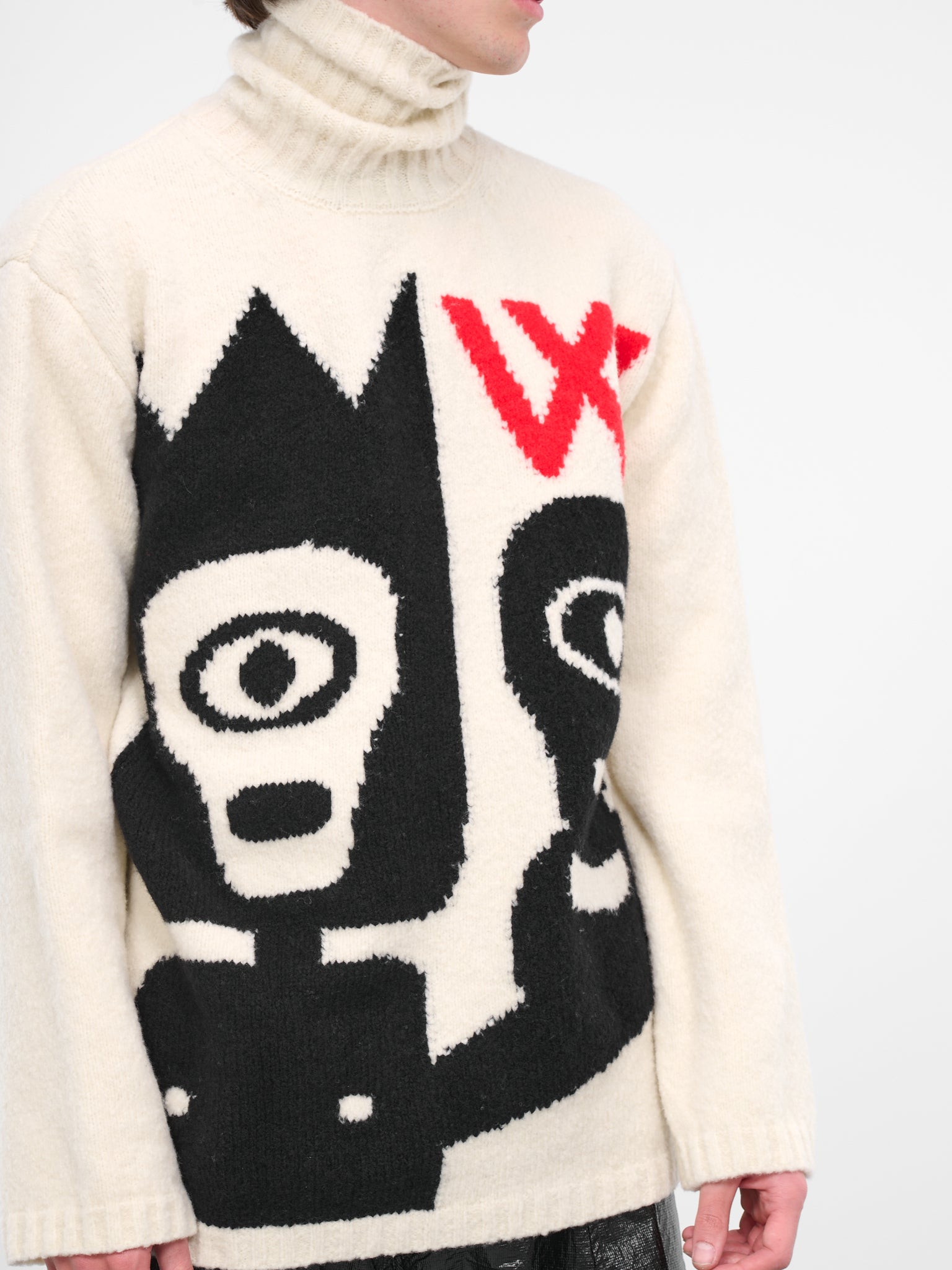 Skull Knit (5014-SKULL-COMB-I-MILK)
