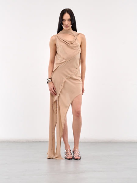 Eyelet Story Dress (624-578-ROBYN-SAND)