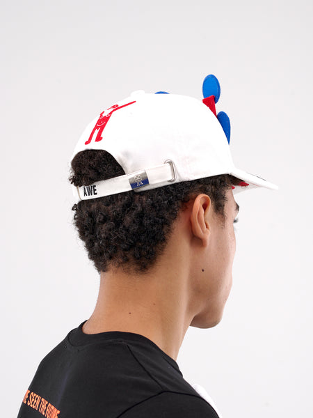 3D Embroidered Cap (9006-COMB-I-WHITE)