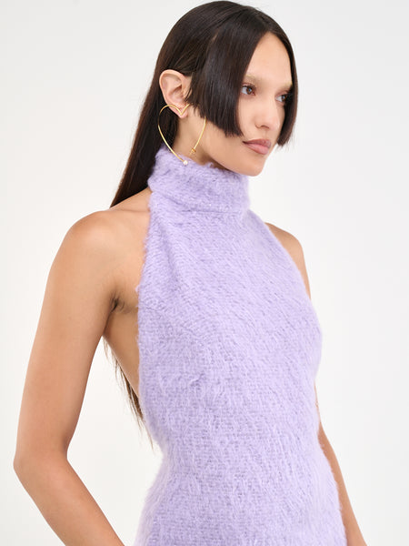 ADRIANA HOT COUTURE Fluffy Mini Dress | H.Lorenzo