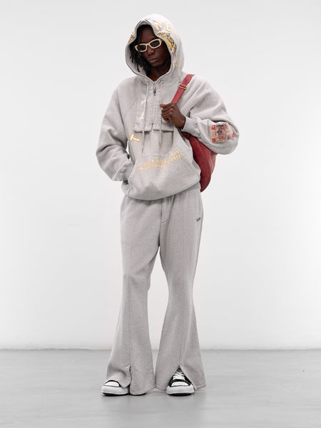 Gray Flared Sweatpants (PT-SV-NGA-1003-GRAY)